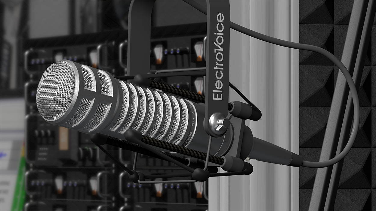 Electro Voice PL20 Microphone Model