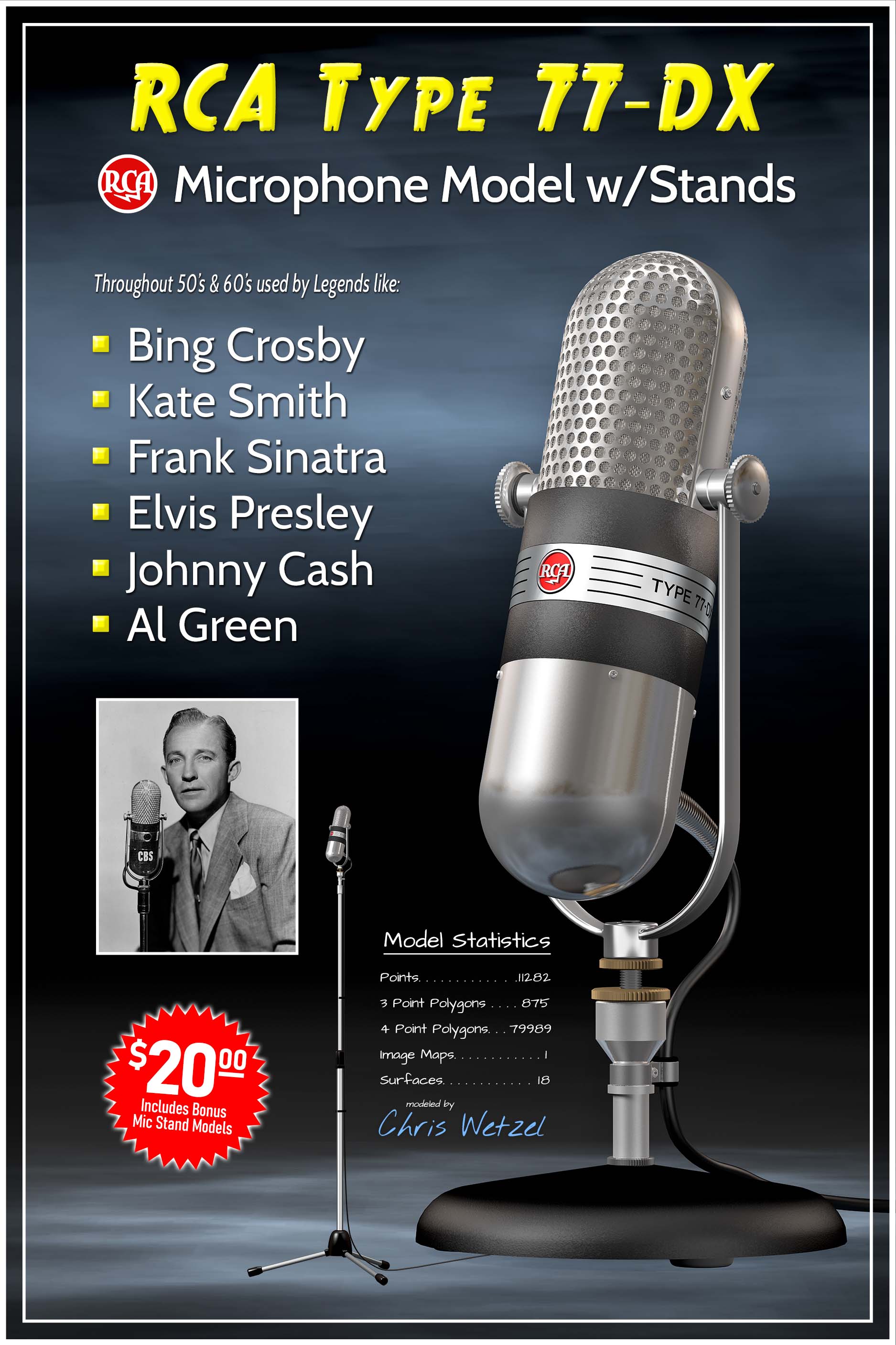 RCA Microphone Type 77-DX