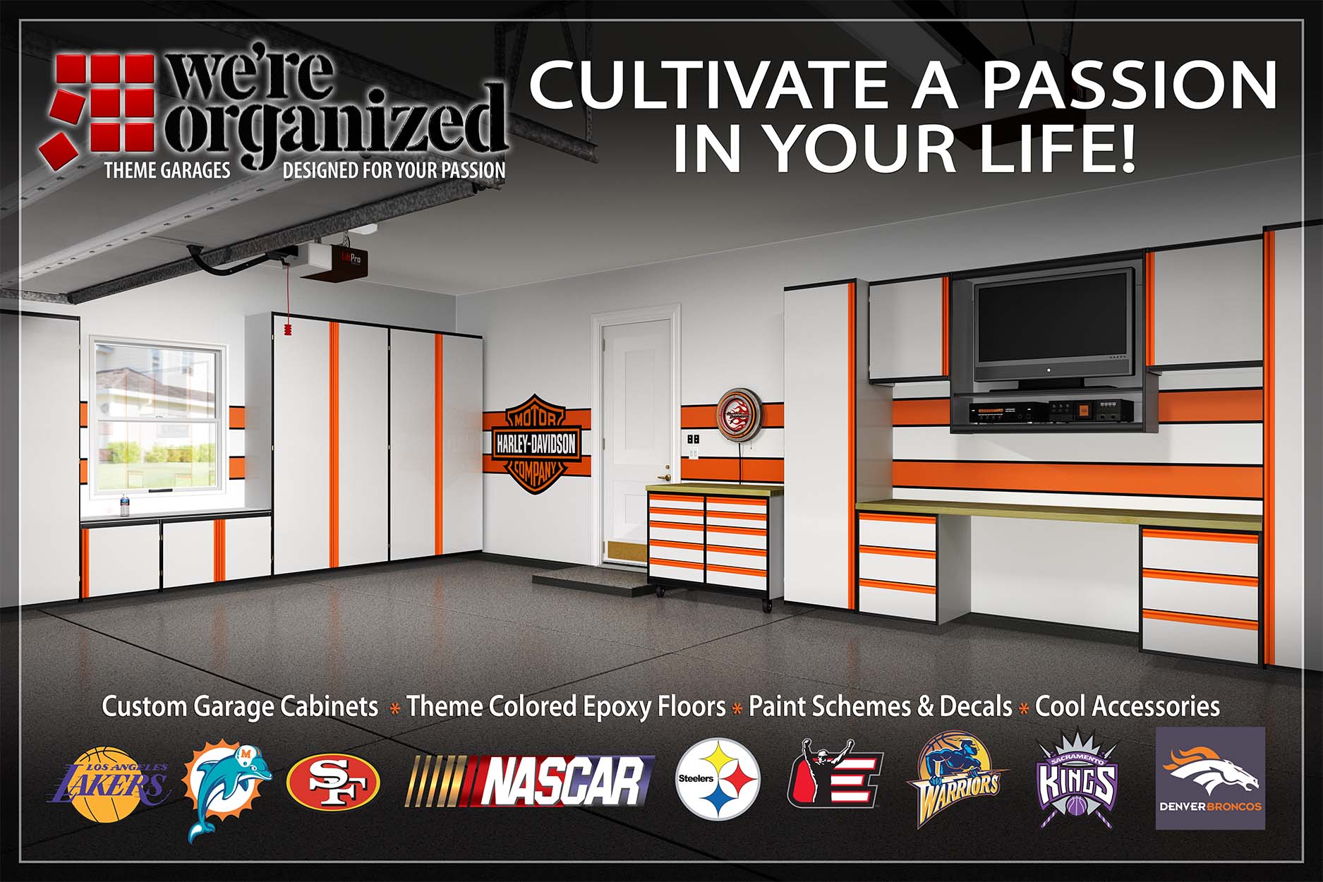 Theme Garage Poster | BluSky Imaging